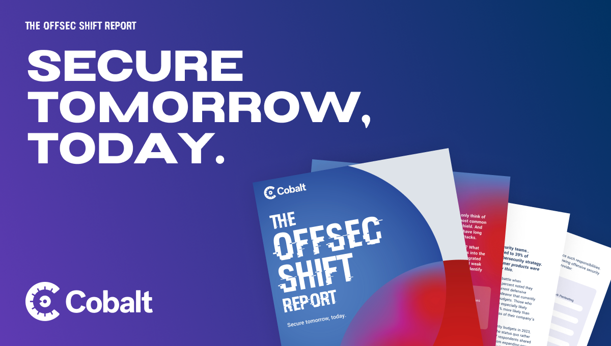 OffSec Shift: Enterprise Security Report | Cobalt